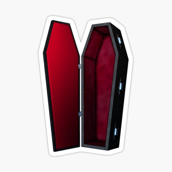 "Casket" Sticker for Sale by abigailclairej | Redbubble
