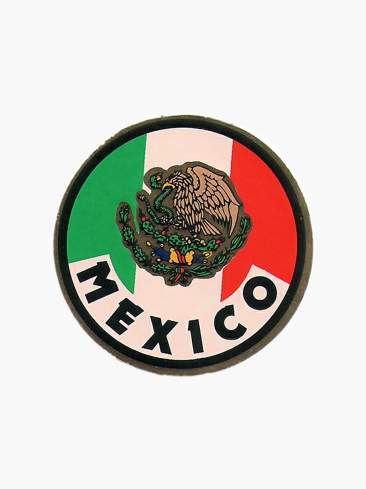"Mexico" Sticker for Sale by abigailclairej | Redbubble