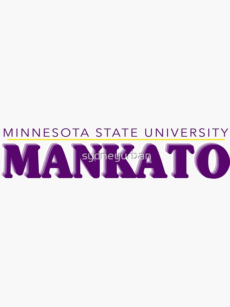 "Minnesota State University Mankato" Sticker for Sale by sydneyurban ...