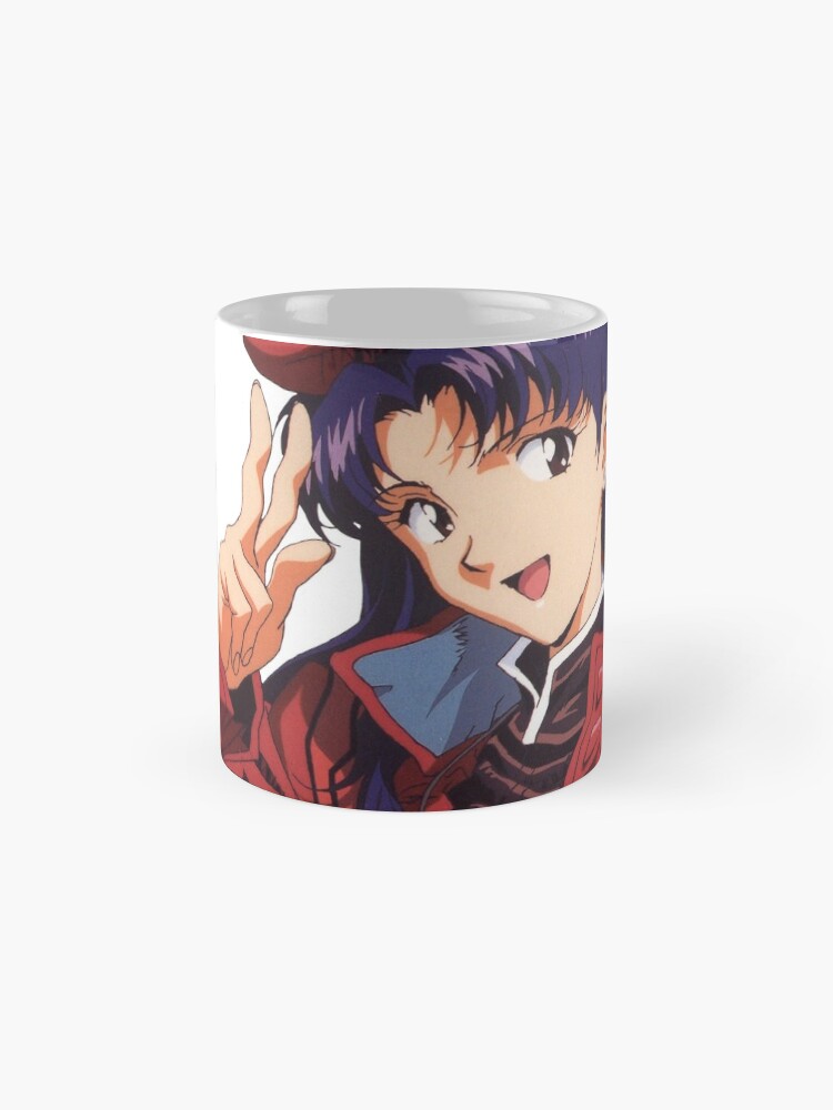 " Misato Katsuragi - Neon Genesis Evangelion Girl" Coffee Mug for Sale ...