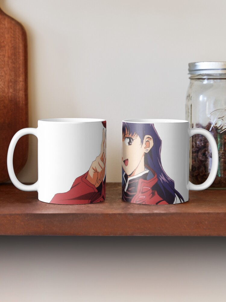" Misato Katsuragi - Neon Genesis Evangelion Girl" Coffee Mug for Sale ...