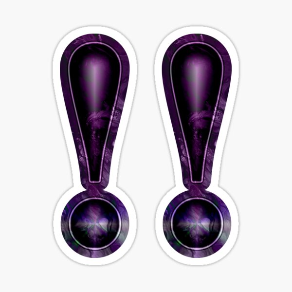 "Exclamation! Exclamation Mark, Exclamation Point" Sticker for Sale by ...