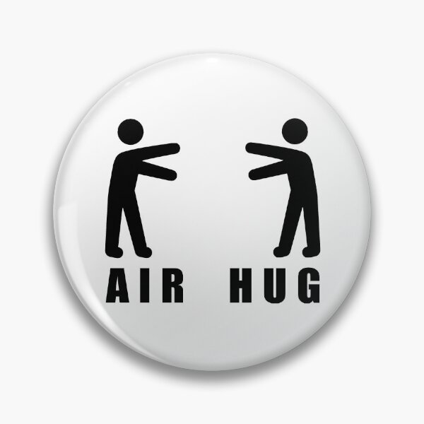 "Air Hug" Pin for Sale by kz1000s1 | Redbubble