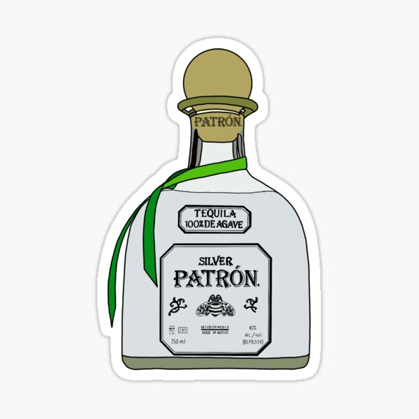 Patron Tequila Stickers | Redbubble