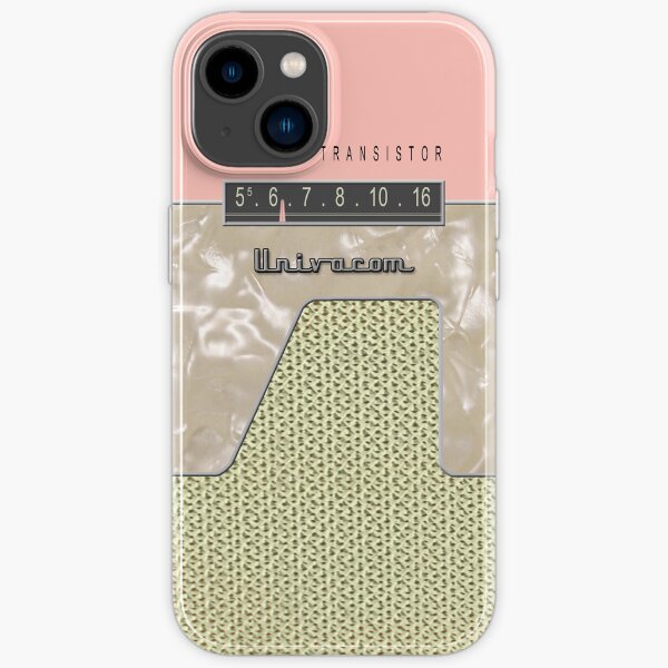 "Vintage Transistor Radio - Shell PInk" iPhone Case for Sale by ...