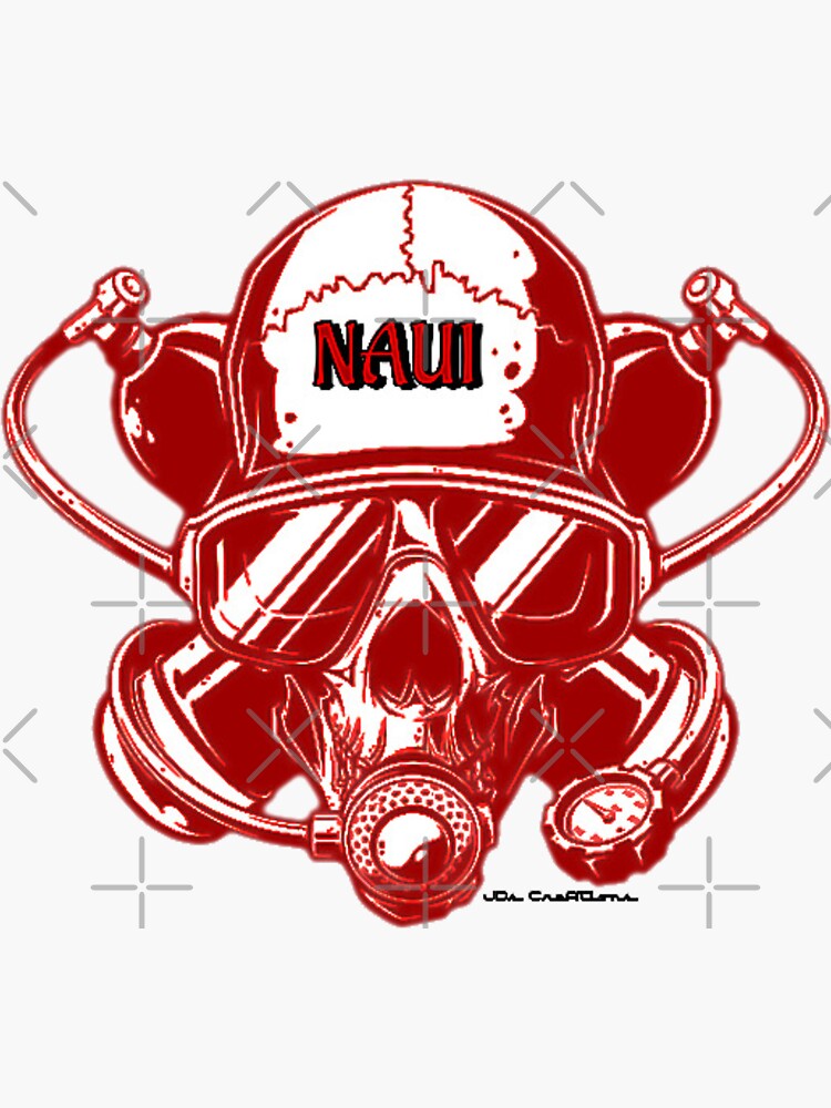 "NAUI Scuba Diving " Sticker for Sale by starcraft542 | Redbubble