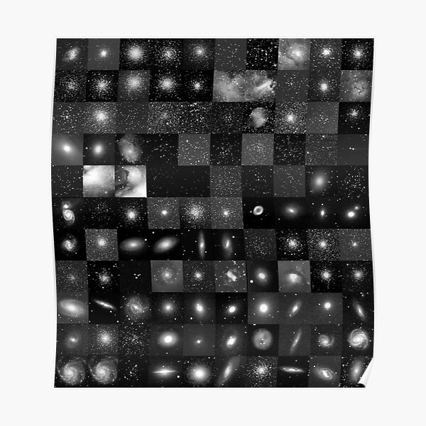 "Messier Image Map" Poster by cometman | Redbubble