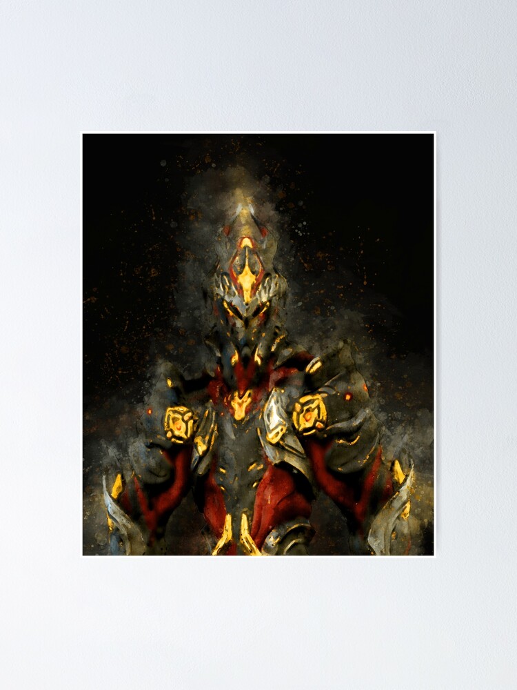 "Chroma Prime - Warframe" Poster by Visionyst | Redbubble