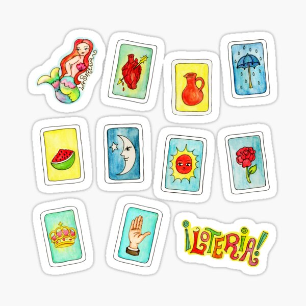 Loteria Stickers | Redbubble