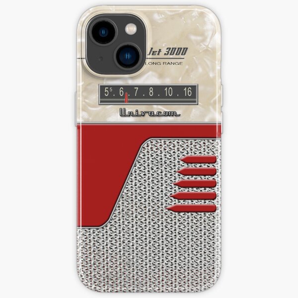 "Transistor Radio - 50's Jet Red" iPhone Case for Sale by ubiquitoid ...