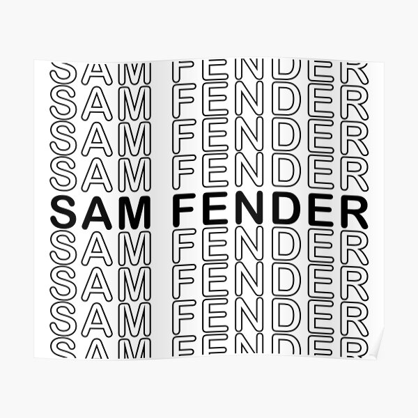 Sam Fender Posters | Redbubble