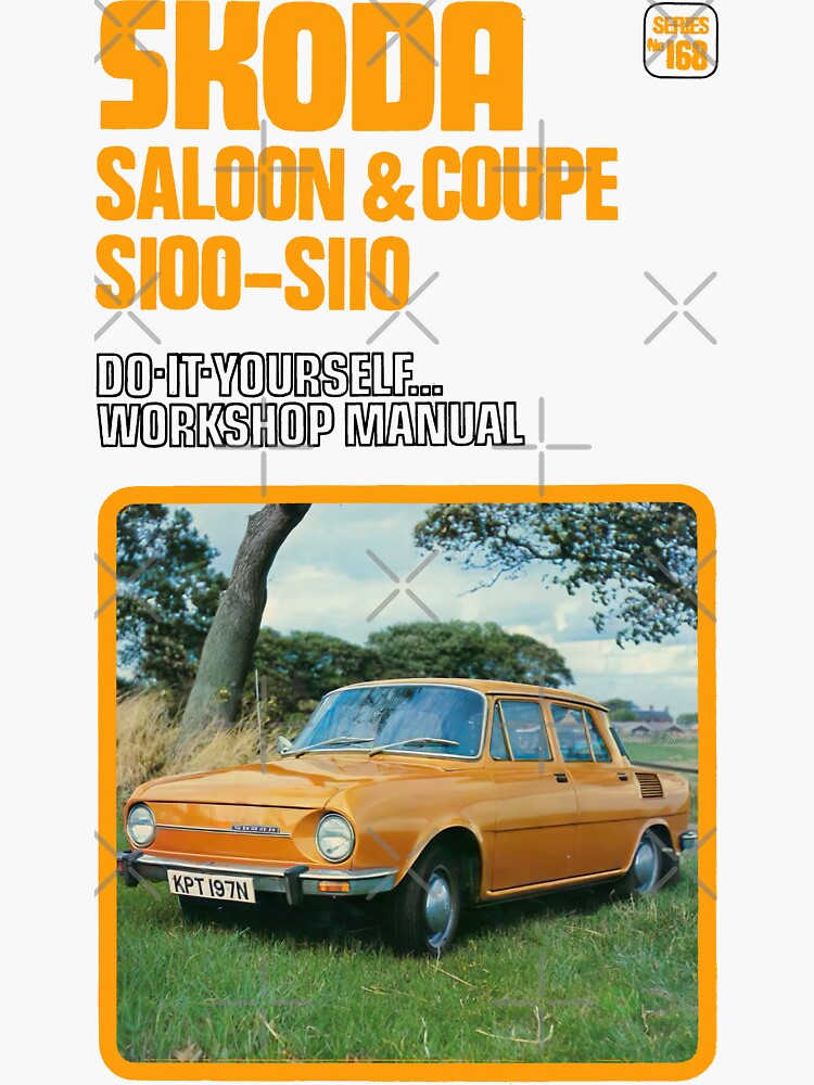"SKODA S100 - S110 (1000 MB)" Sticker for Sale by ThrowbackM2 | Redbubble