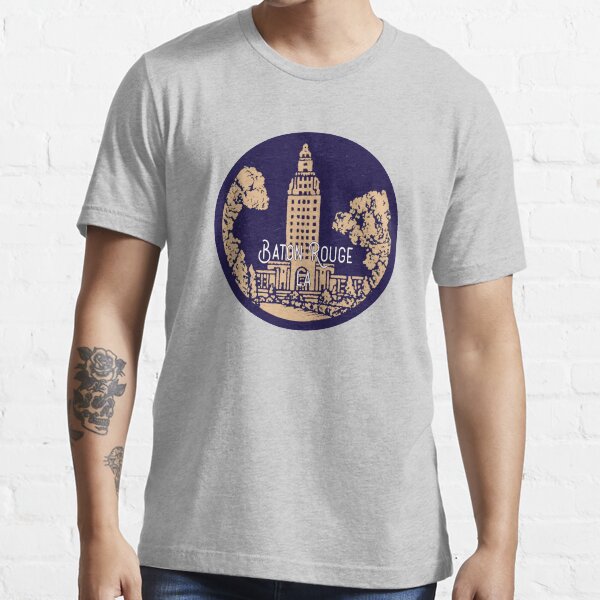 "Baton Rouge Vintage Decal" T-shirt for Sale by zsonn | Redbubble ...