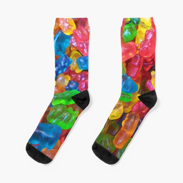 "Gummy Bear's Pattern" Socks for Sale by NBalboni87 | Redbubble