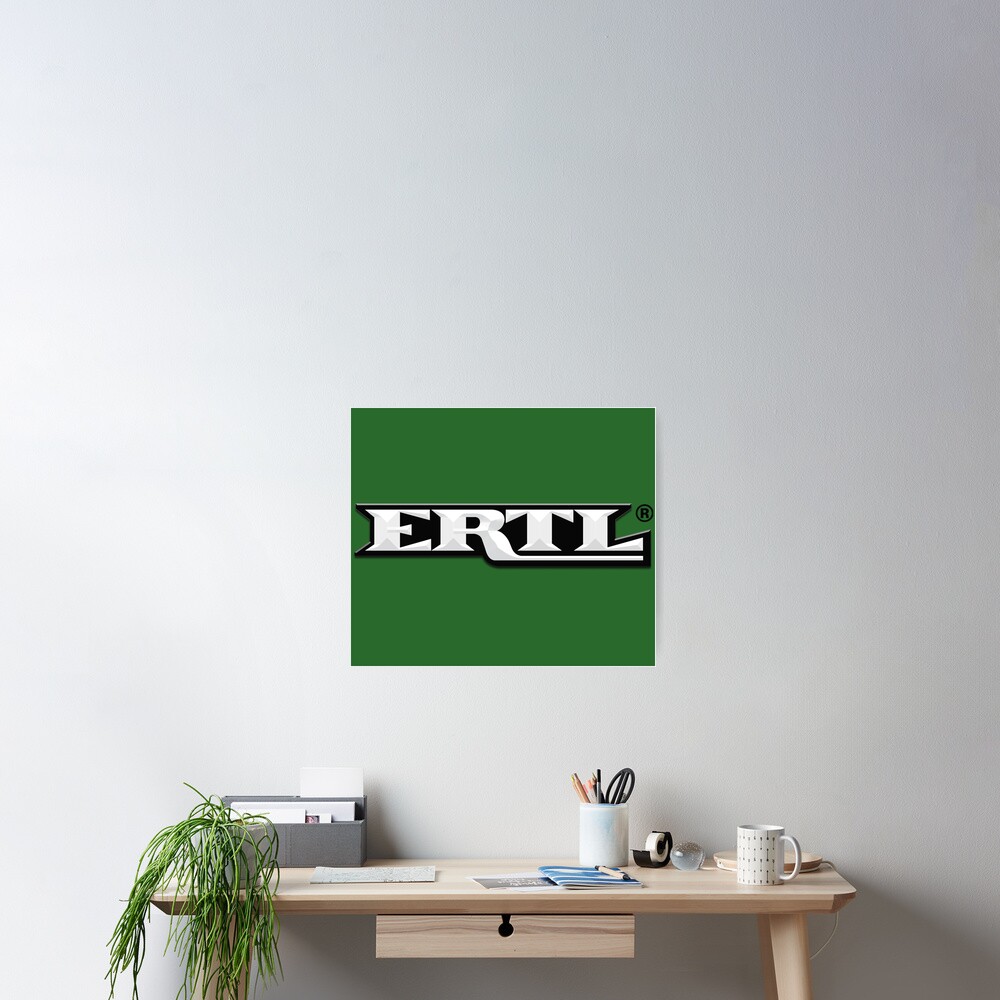 "Ertl Logo" Poster for Sale by TheManFromSkaro | Redbubble