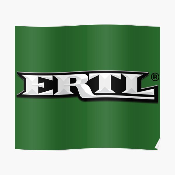 "Ertl Logo" Poster for Sale by TheManFromSkaro | Redbubble