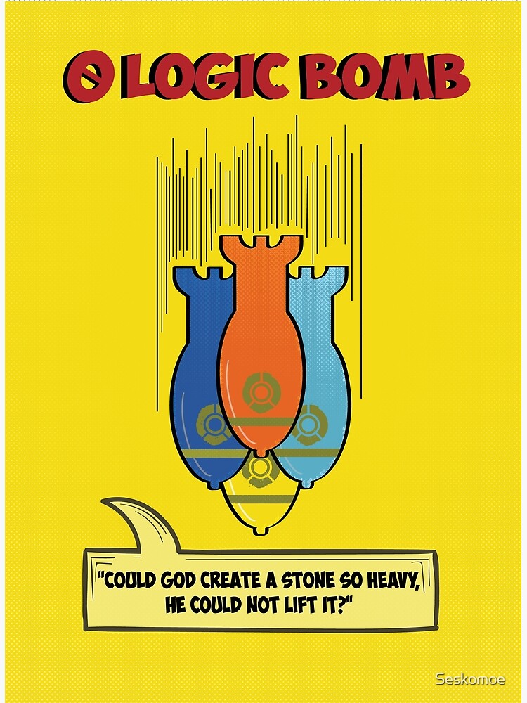 "Logic Bomb" Poster for Sale by Seskomoe | Redbubble