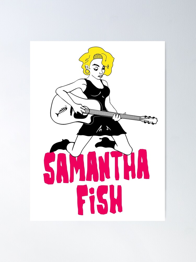 "Samantha Fish" Poster for Sale by LordNeckbeard | Redbubble