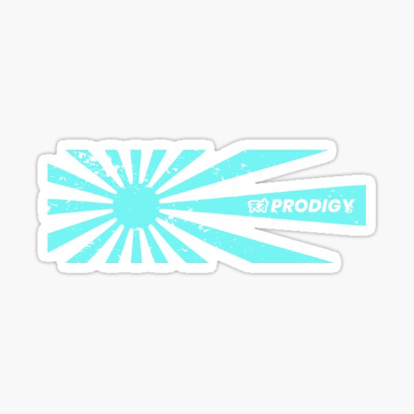 "Prodigy Japan Sticker - Blue" Sticker for Sale by ProdigyJPN | Redbubble