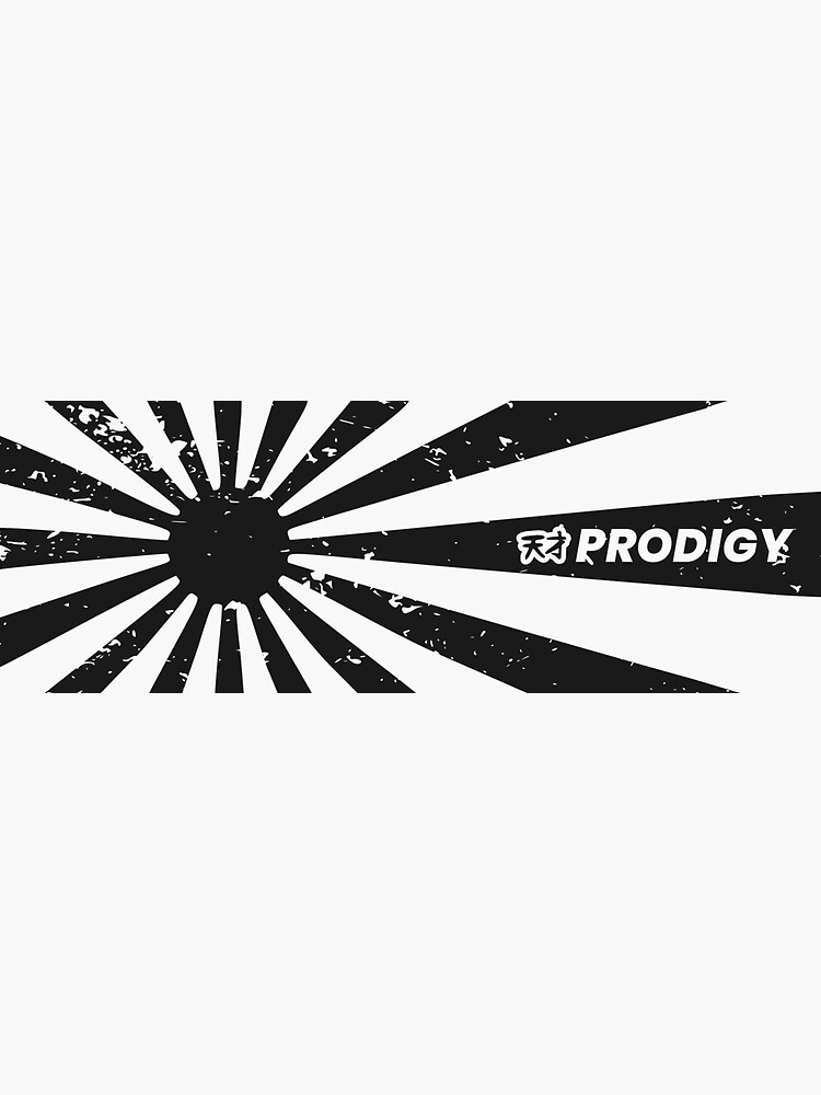 "Prodigy Japan Sticker - Black" Sticker for Sale by ProdigyJPN | Redbubble