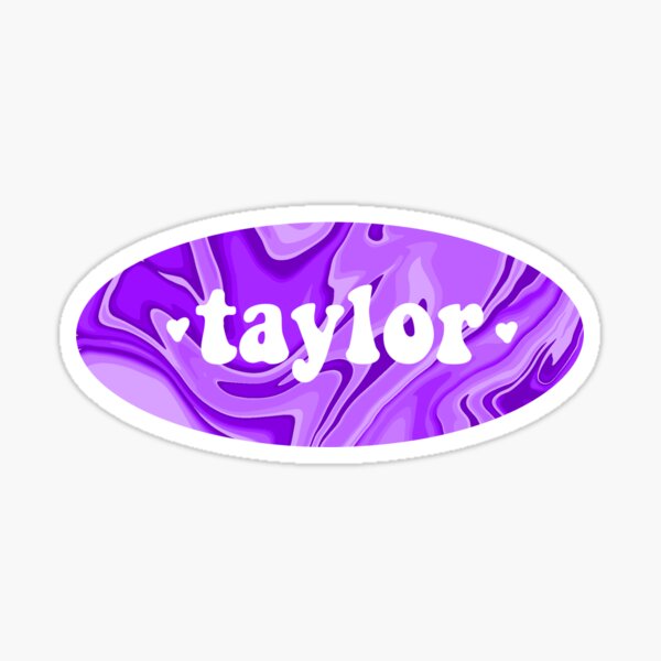 ""Taylor" sticker" Sticker for Sale by victoriad3 | Redbubble
