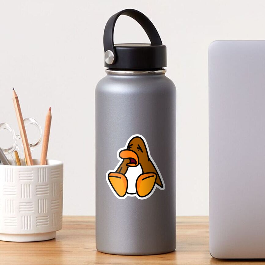 "crying club penguin :,(" Sticker for Sale by arcticsami | Redbubble