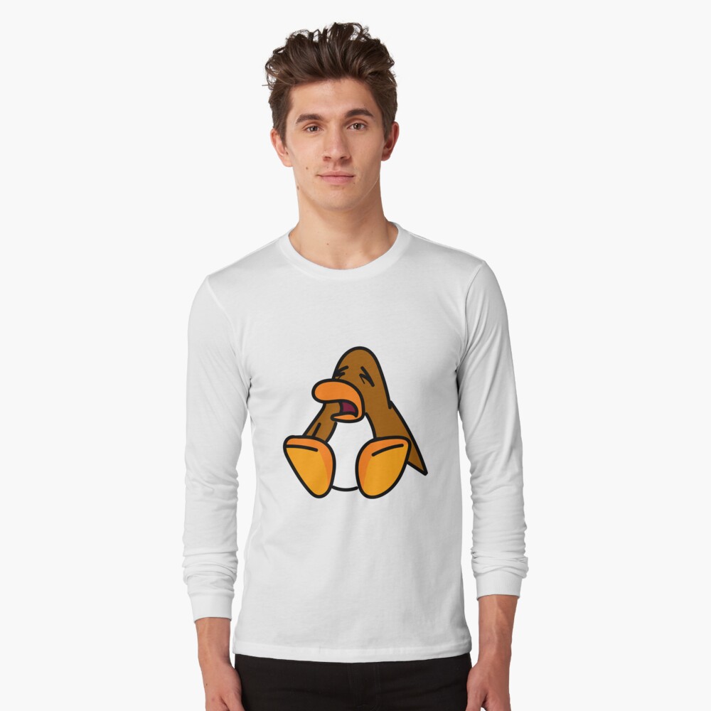 "crying club penguin :,(" Sticker for Sale by arcticsami | Redbubble