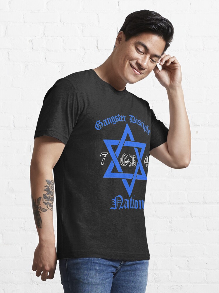 "Gangster Disciple Nation" T-shirt for Sale by DIRTYDUNNZ | Redbubble ...