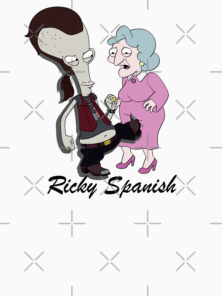 "American Dad Roger Ricky Spanish" T-shirt for Sale by olivia-krig ...