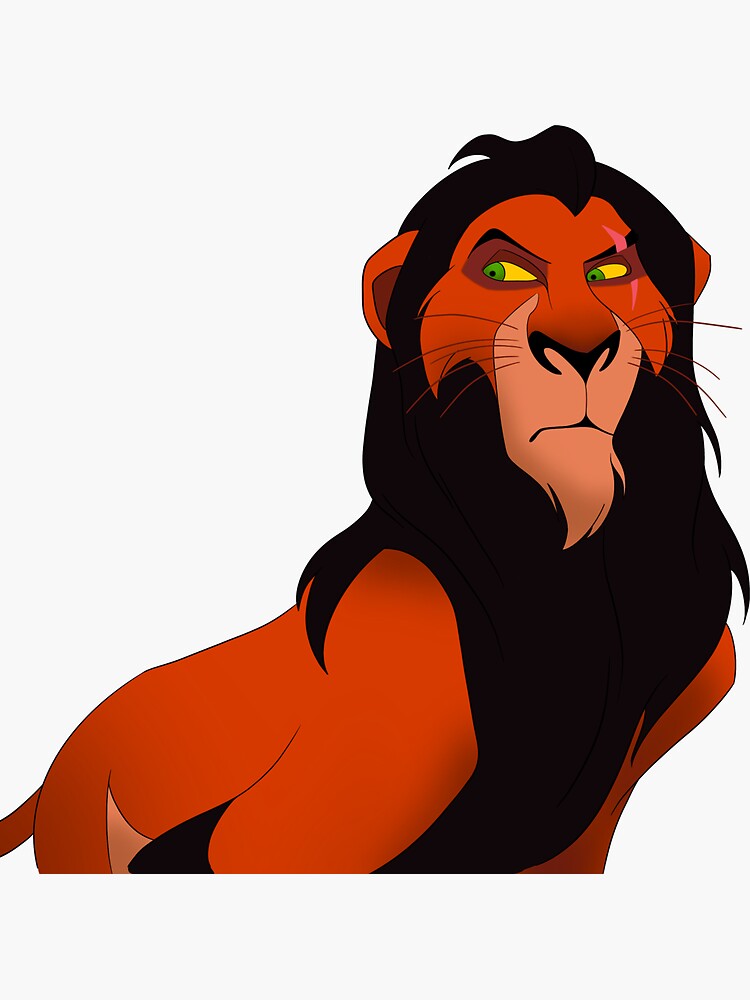 "Scar" Sticker for Sale by FrancesMD | Redbubble