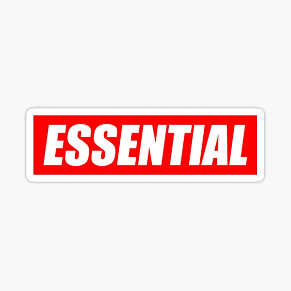 Essential Stickers | Redbubble
