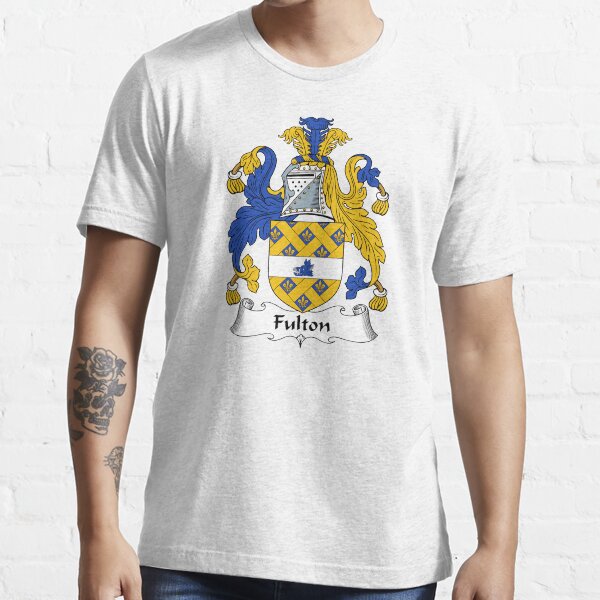 "Fulton Coat of Arms / Fulton Family Crest" T-shirt by ScotlandForever ...