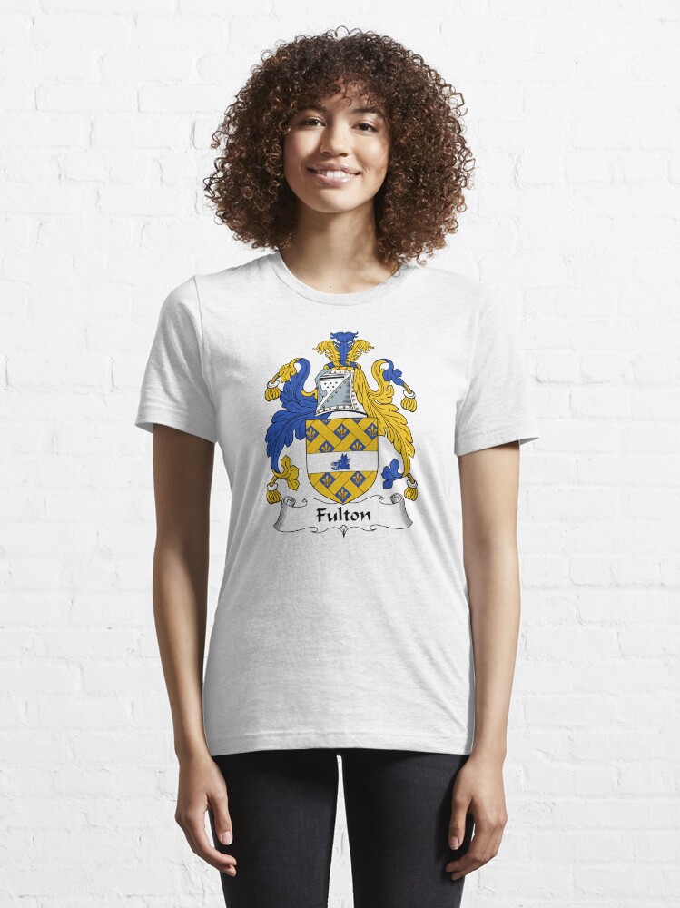 "Fulton Coat of Arms / Fulton Family Crest" T-shirt by ScotlandForever ...