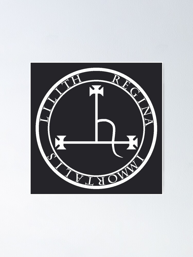 "Lilith Symbol" Poster for Sale by SalahBlt | Redbubble