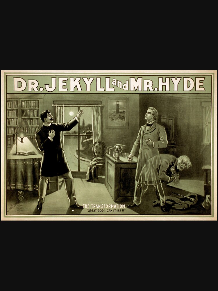 "Dr. Jekyll and Mr. Hyde " T-shirt for Sale by bandadhira | Redbubble ...
