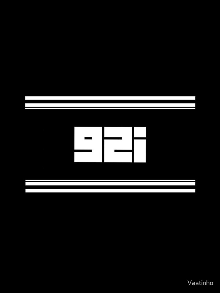 Coque iPhone « 92i - BOOBA Bandes blanches », par Vaatinho | Redbubble