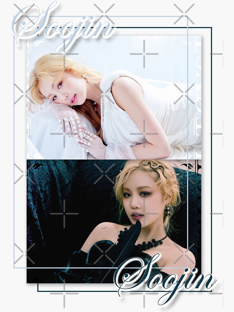 "GIDLE - Soojin" Sticker by 95amy | Redbubble