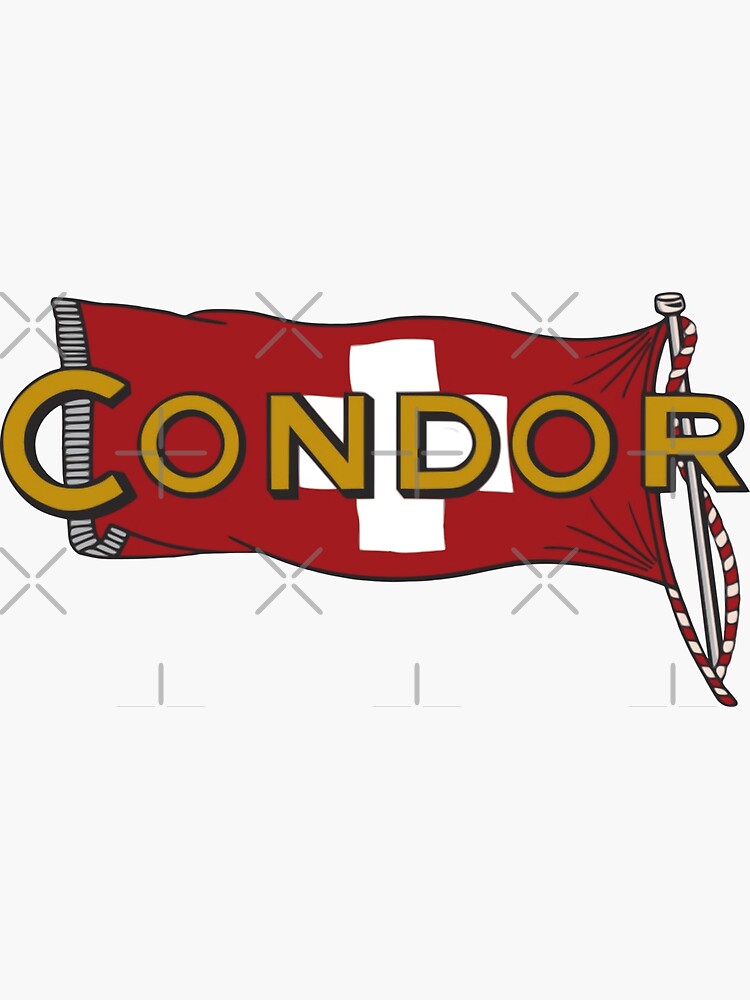 "Condor Motorcycles" Sticker for Sale by royalfixxx | Redbubble