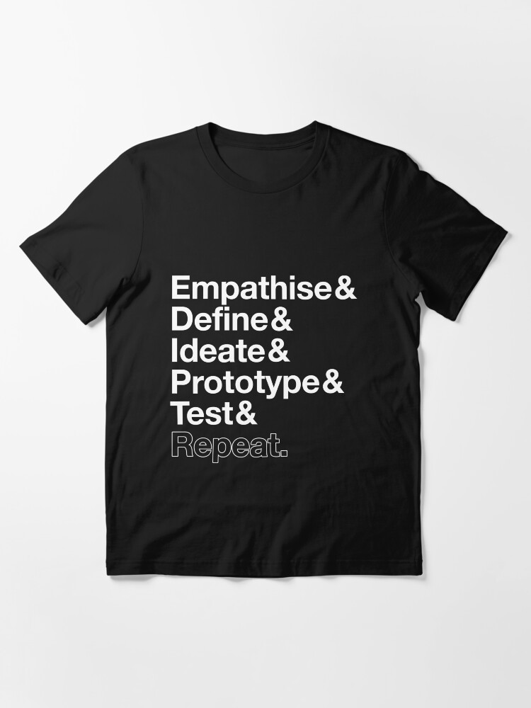 "UX Design / Digital Product Process: Design Thinking" T-shirt for Sale ...