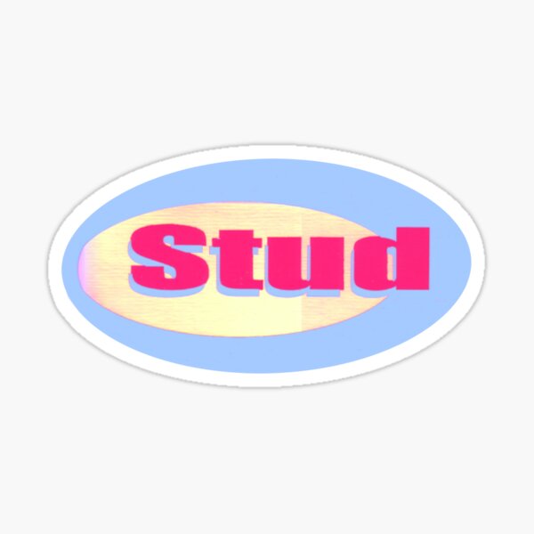 "stud" Sticker by prettyuglyangel | Redbubble