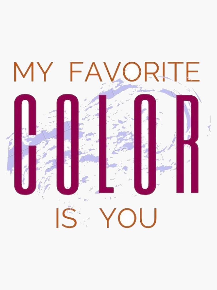 "AJR My Favorite Color is You" Sticker for Sale by gryan47 | Redbubble