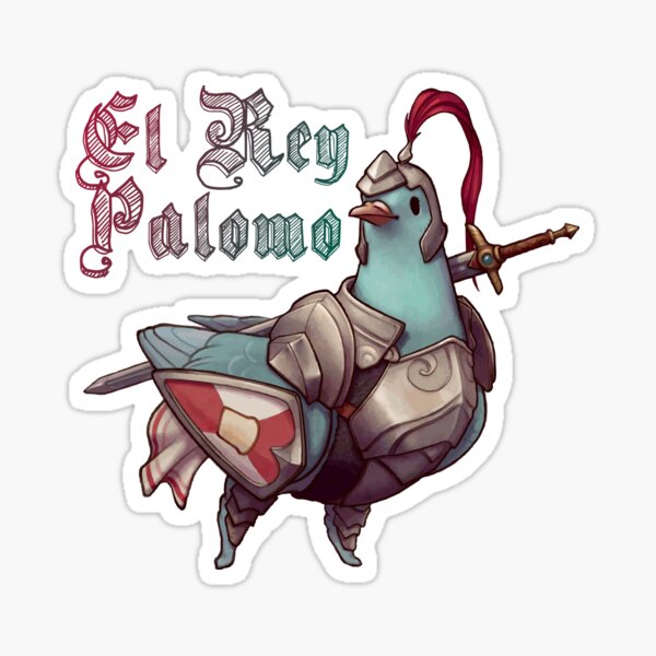 Pegatina «El Rey Palomo» de FotoLibreStudio | Redbubble