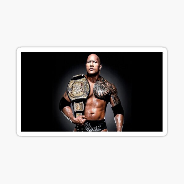 "dwayne johnson" Sticker by Nbaiti2 | Redbubble