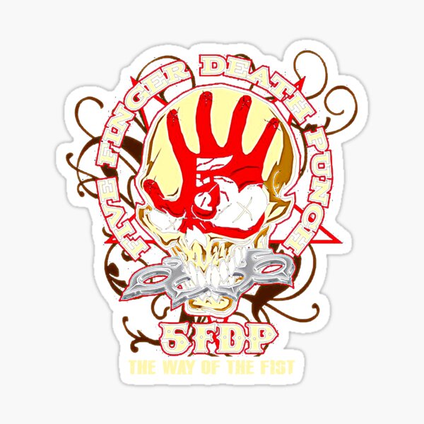 Five Finger Death Punch Stickers | Redbubble