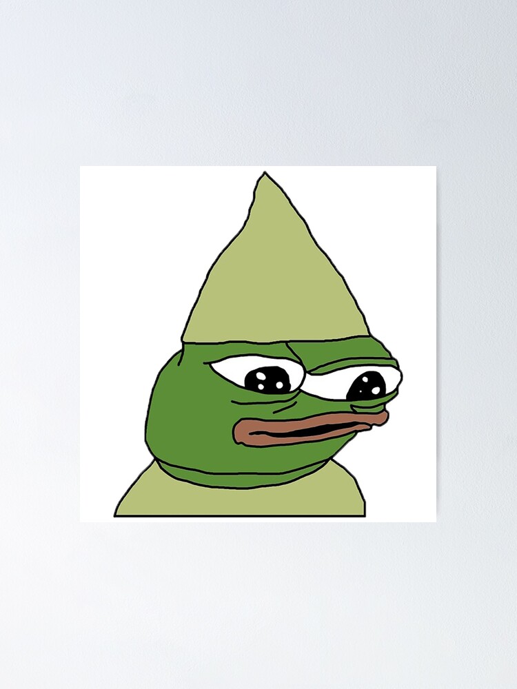 Póster «FeelsDankMan Emote» de drewfproc | Redbubble