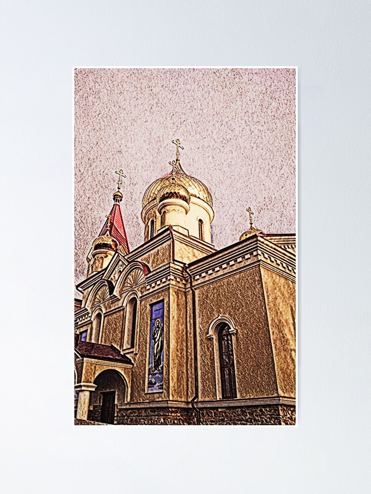 "Orthodox church" Poster by helenkaiy | Redbubble