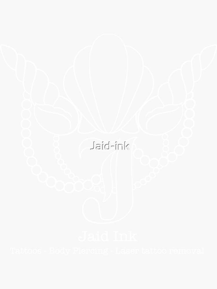 "Jaid ink logo " Sticker for Sale by Jaid-ink | Redbubble