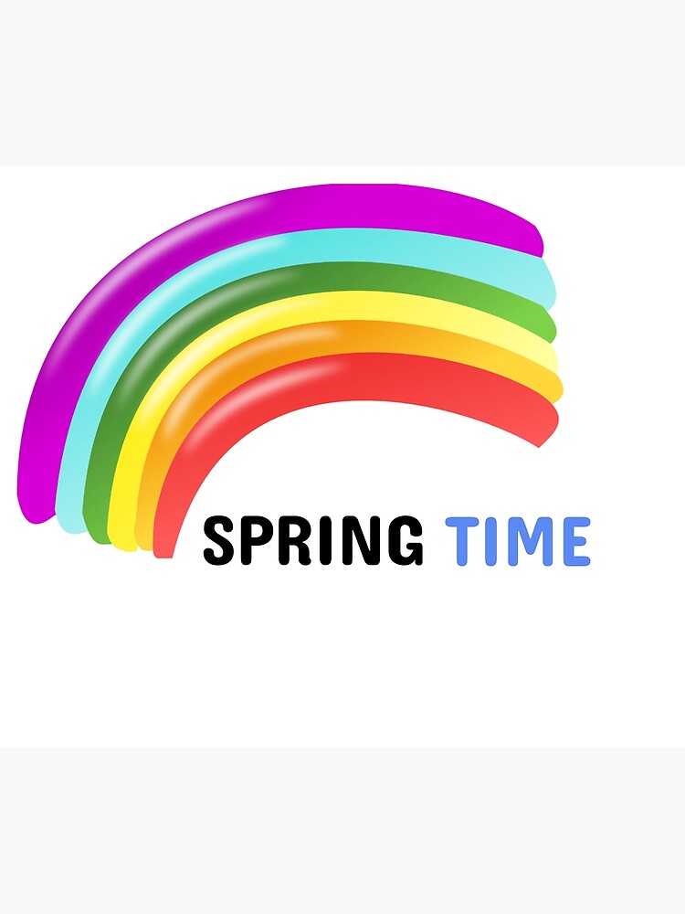 "rainbow, spring time lettering, LGBT" Poster for Sale by JaMatt1983 ...