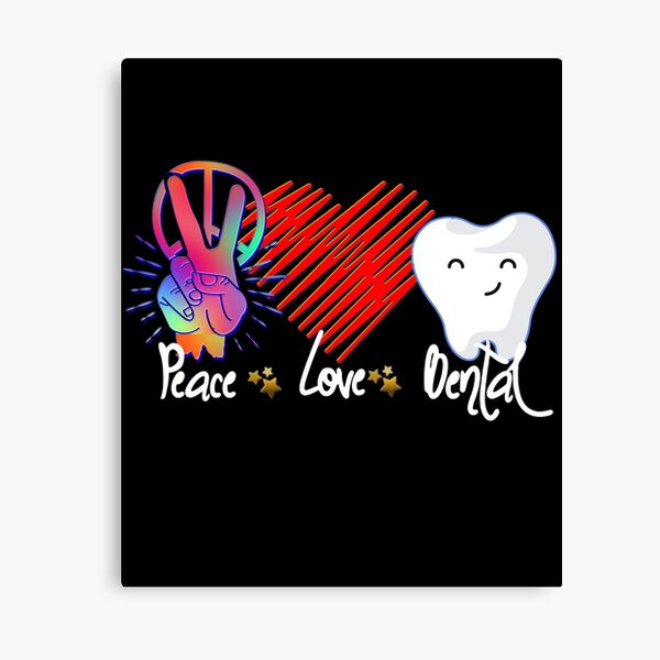 "Peace Love Dental | Dental Gifts| Dental School| Dental Nurse| Dental ...