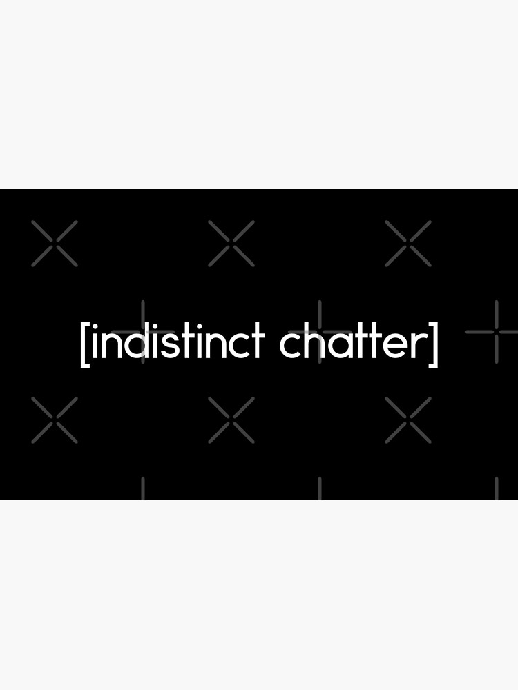 " funny subtitle and captions – indistinct chatter (white on black ...